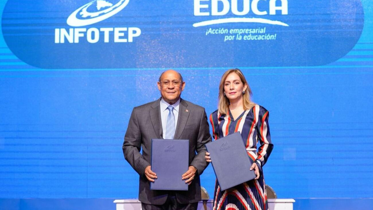 Infotep y Educa firman carta compromiso para impulsar la formación dual | Presidencia de la ...